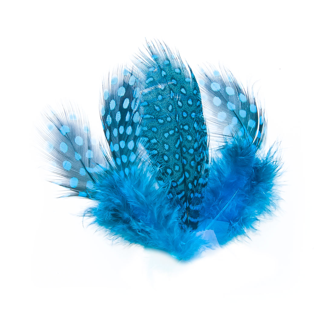 Guinea Fowl Feathers Large | Guinea Fowl | Fly Tying Feathers